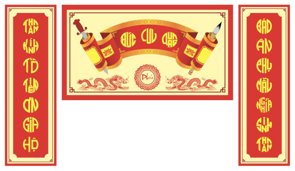 Tranh trang trí phòng thờ gia tiên file corel x7-23 - Chia sẻ & cung cấp file thiết kế quảng cáo ...