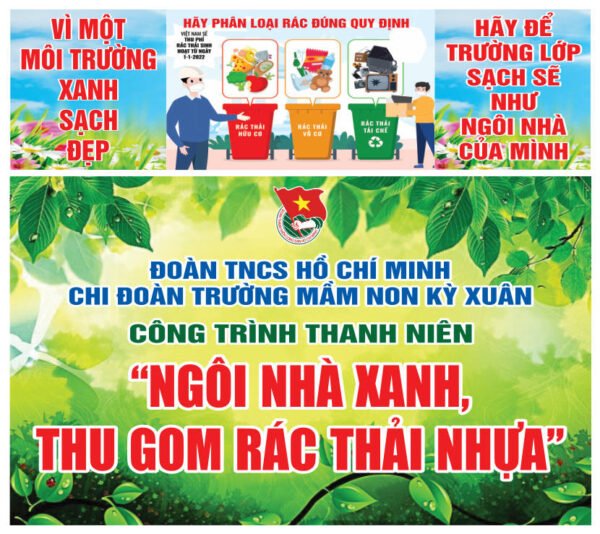 842442 pano tuyên truyền thu gom rác thải bảo vệ môi trường file corel ...