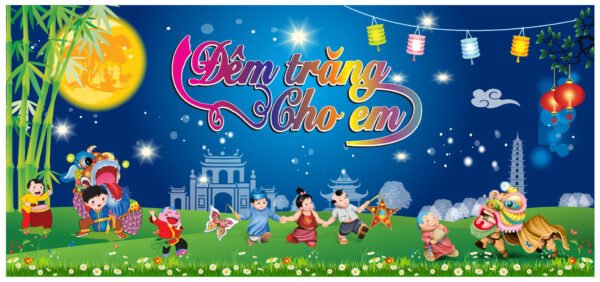 39247 phông nền maket tết trung thu đêm hội trăng rằm file corel x7 ...