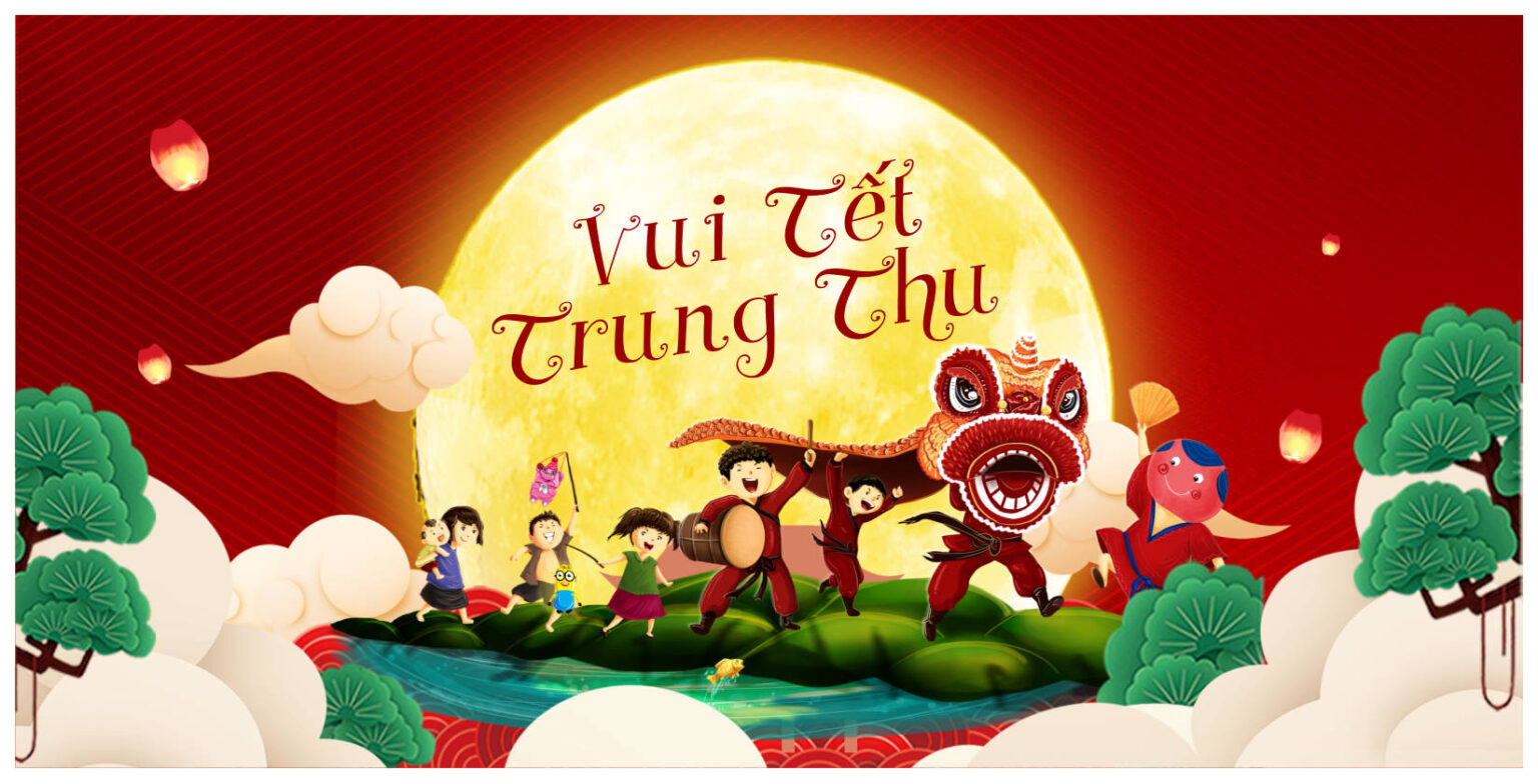 392519 file thiết kế trang trí background phông nền maket tết trung thu ...